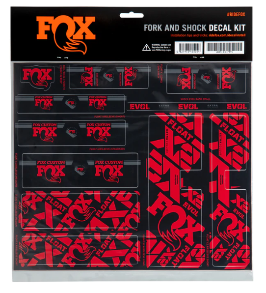 Custom Decal Kit Fox Float X2 – Import Bike México