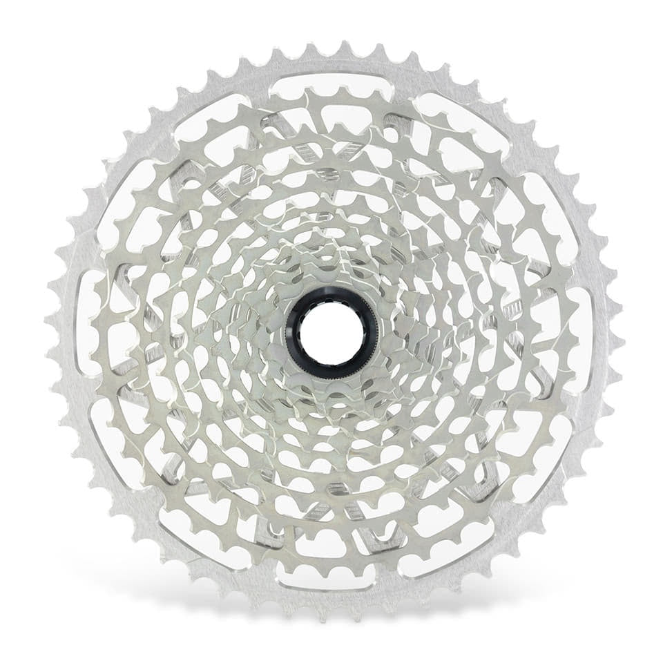 Cassette GARBARUK 12 S HG (Shimano-standard freehub) 11-52T Silver ...